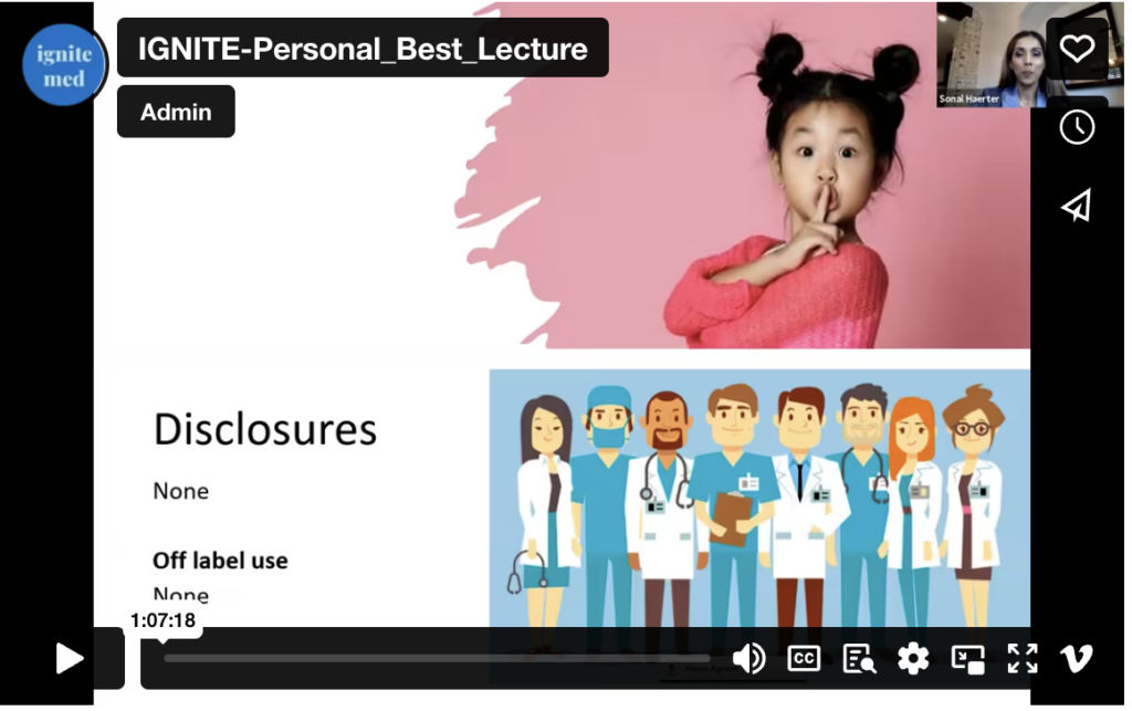 Lecture Library – Ignite MED